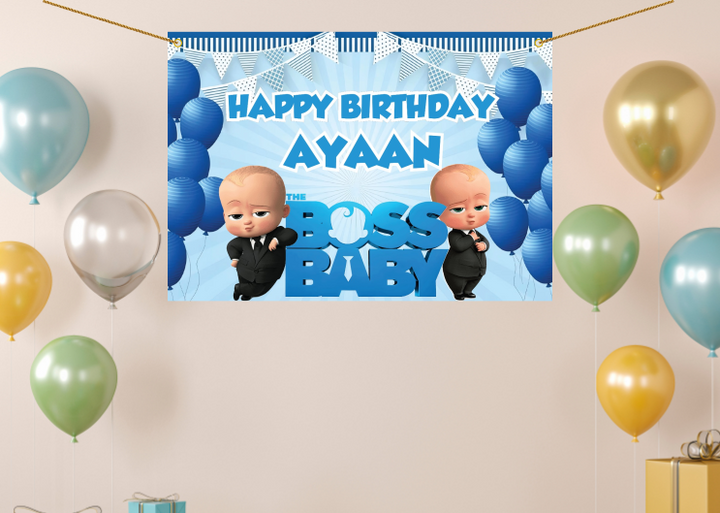 Personalized Birthday Backdrops – Cake Toppers India