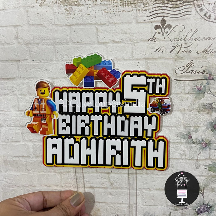 Lego Cake Topper – Cake Toppers India