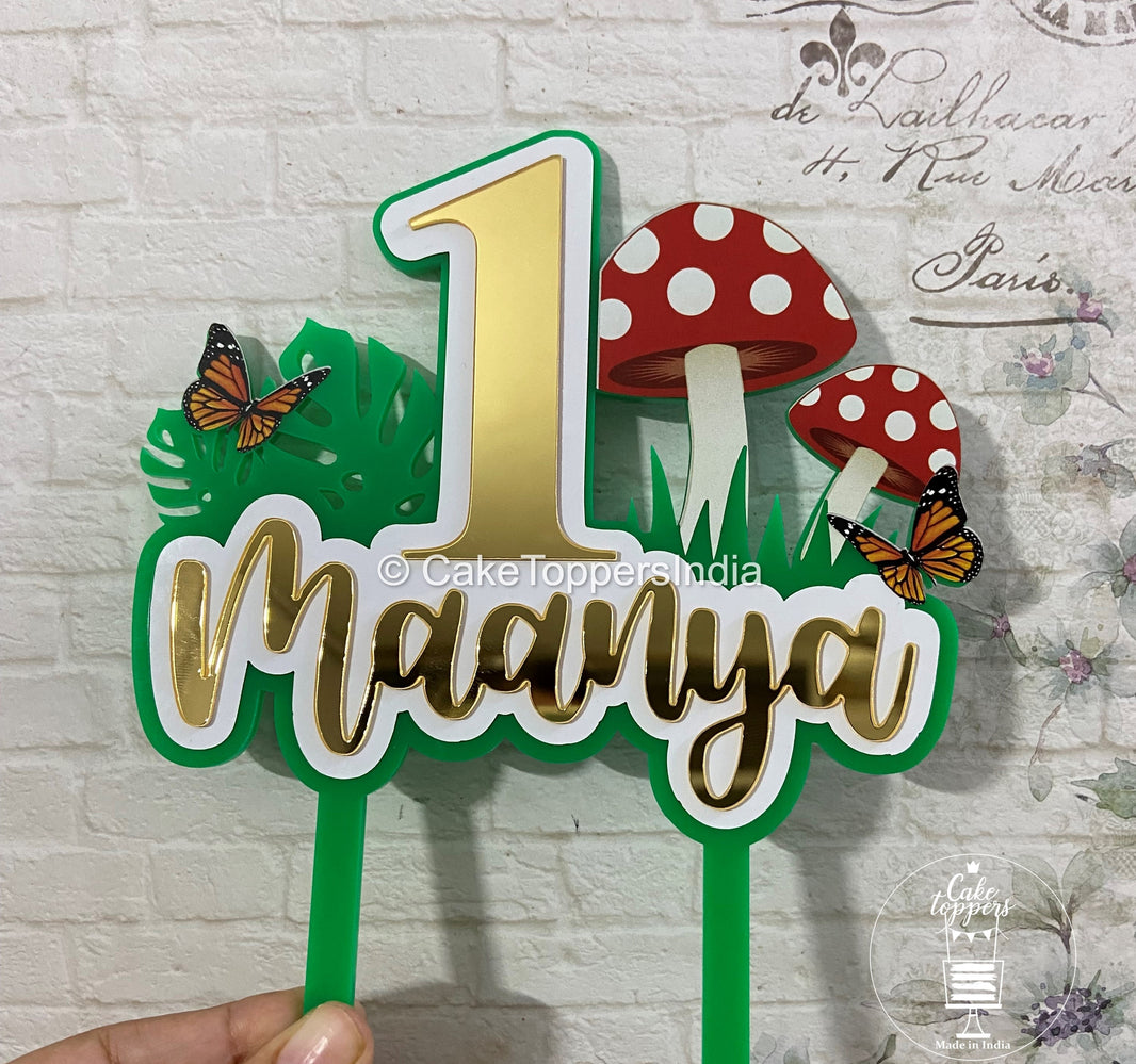 Forest Theme Cake Topper – Cake Toppers India